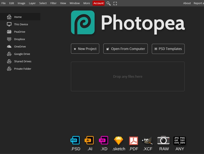 Photopea & 21+ Design & Edit Software Sites Like Photopea.com