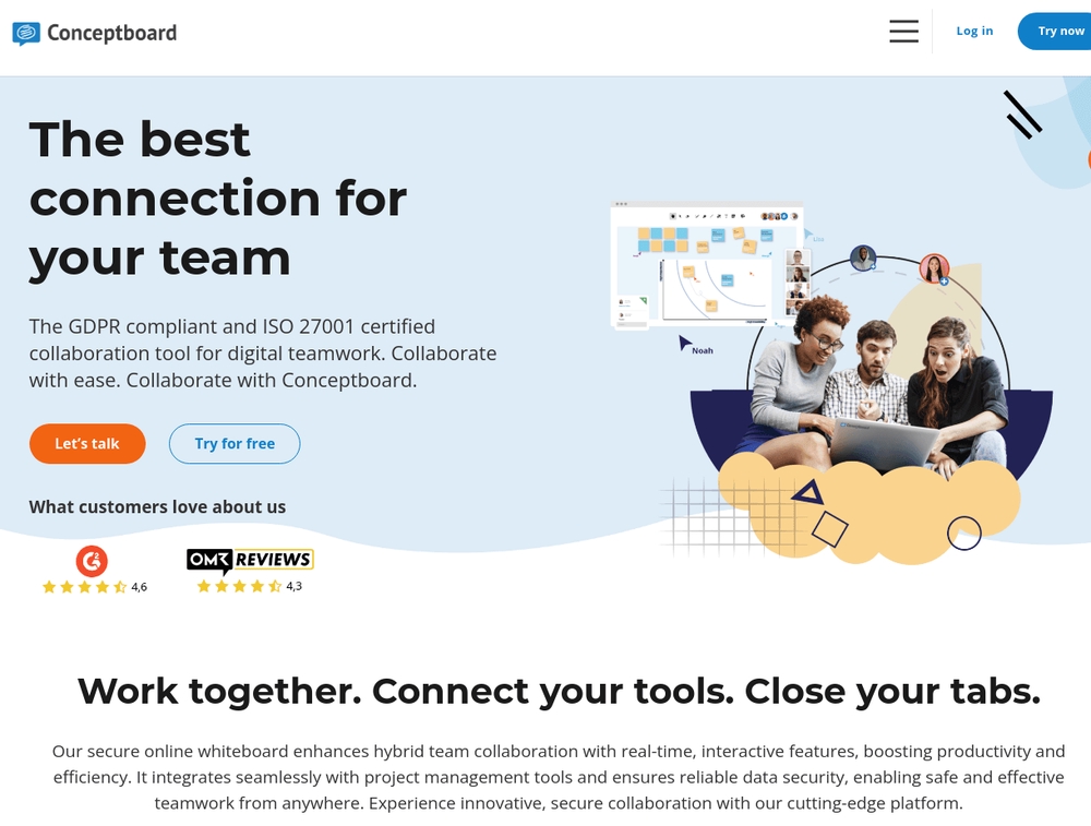 ConceptBoard & 27+ Collaboration Team Tools Sites Like Conceptboard.com
