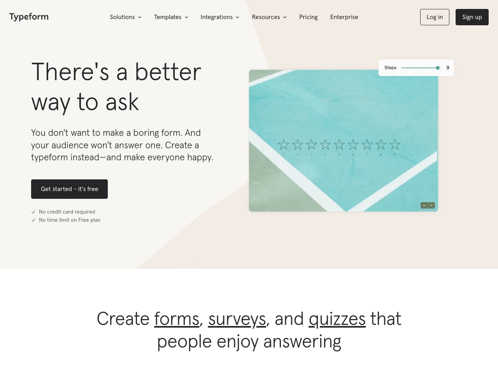 Typeform & 15+ Feedback & Survey Tools Sites Like Typeform.com