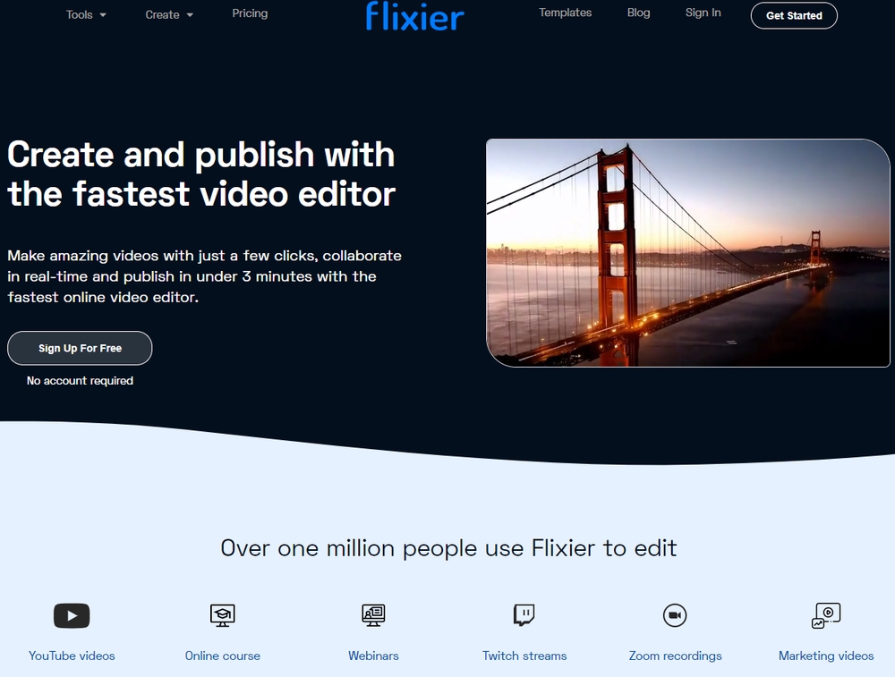 Flixier & 33+ Video Editor Tools Sites Like Flixier.com