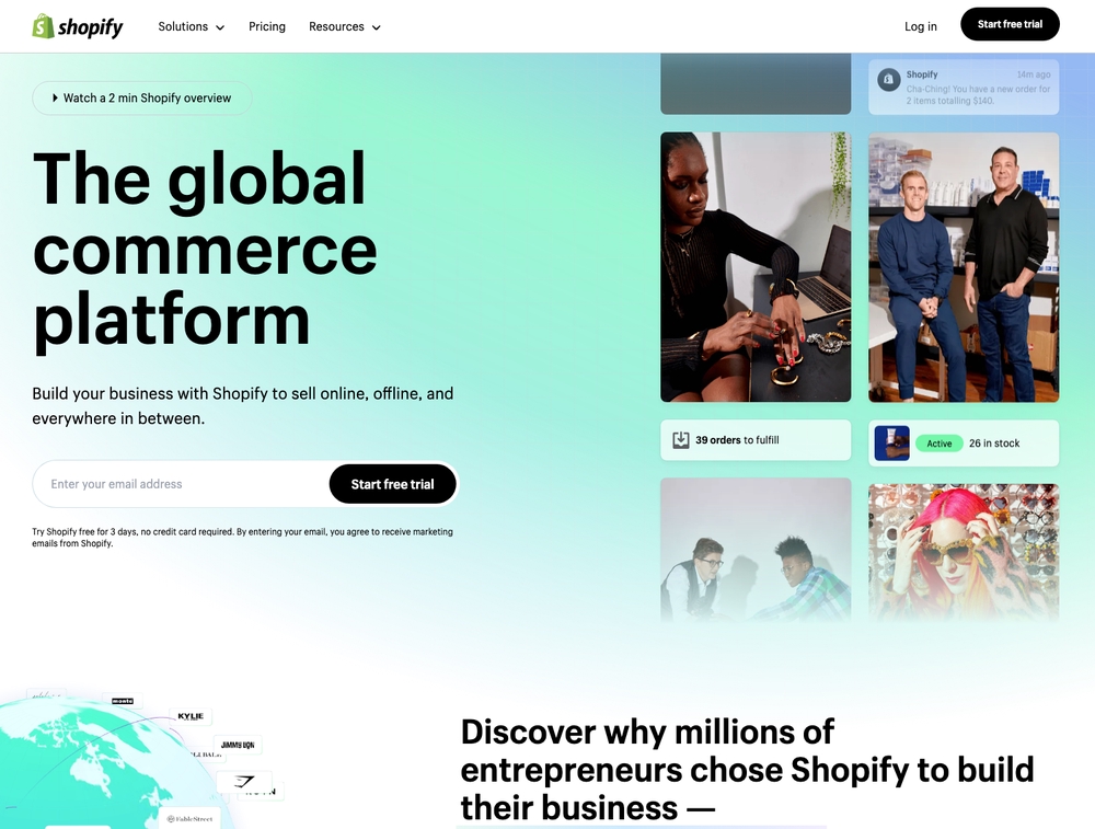 Shopify & 16+ Ecommerce Platforms Sites Like Shopify.com