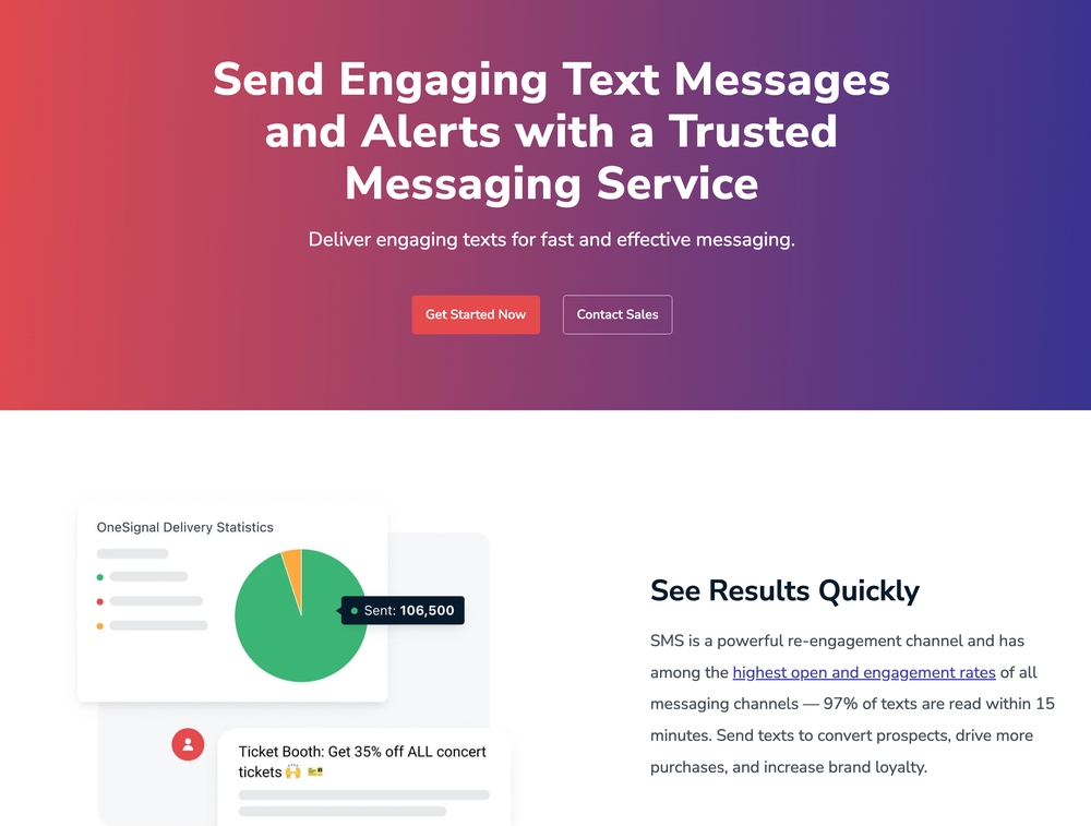 OneSignal & 13+ Push Notifications Sites Like Onesignal.com