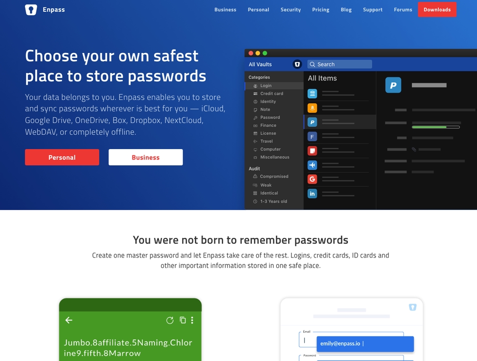 Enpass & 10+ Password Manager Tools Sites Like Enpass.io