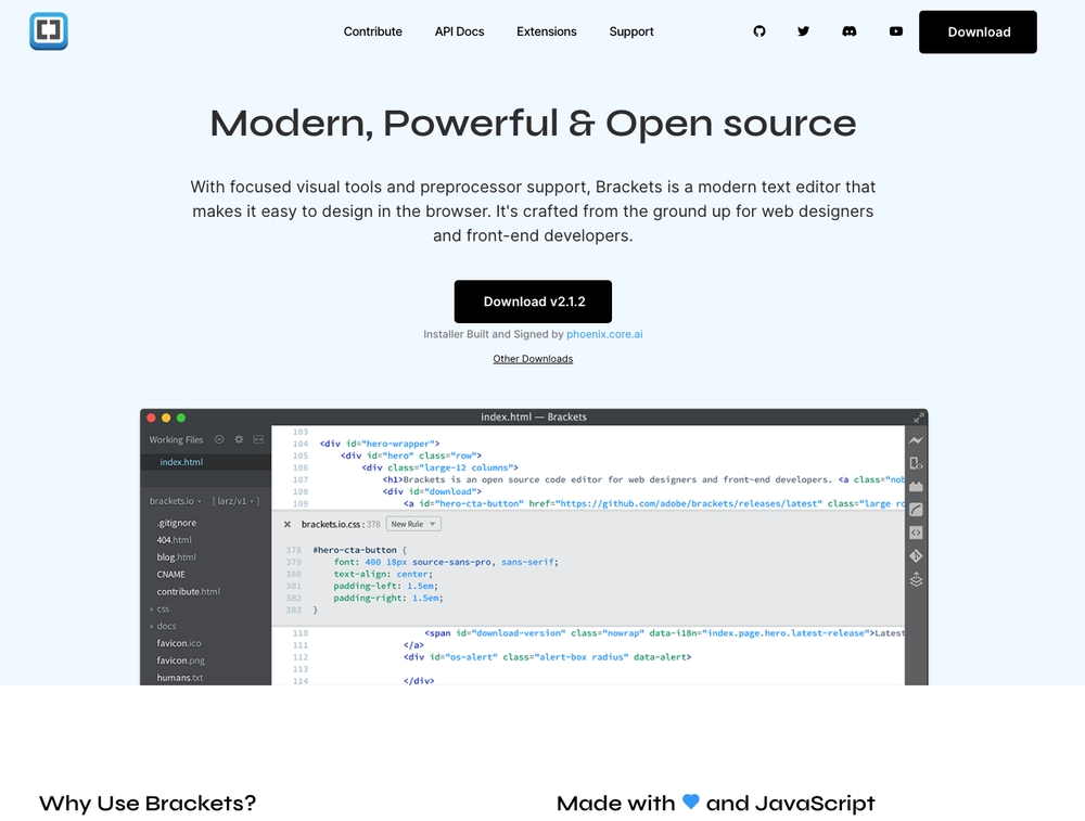 Brackets & 11+ Code Editors Sites Like Brackets.io