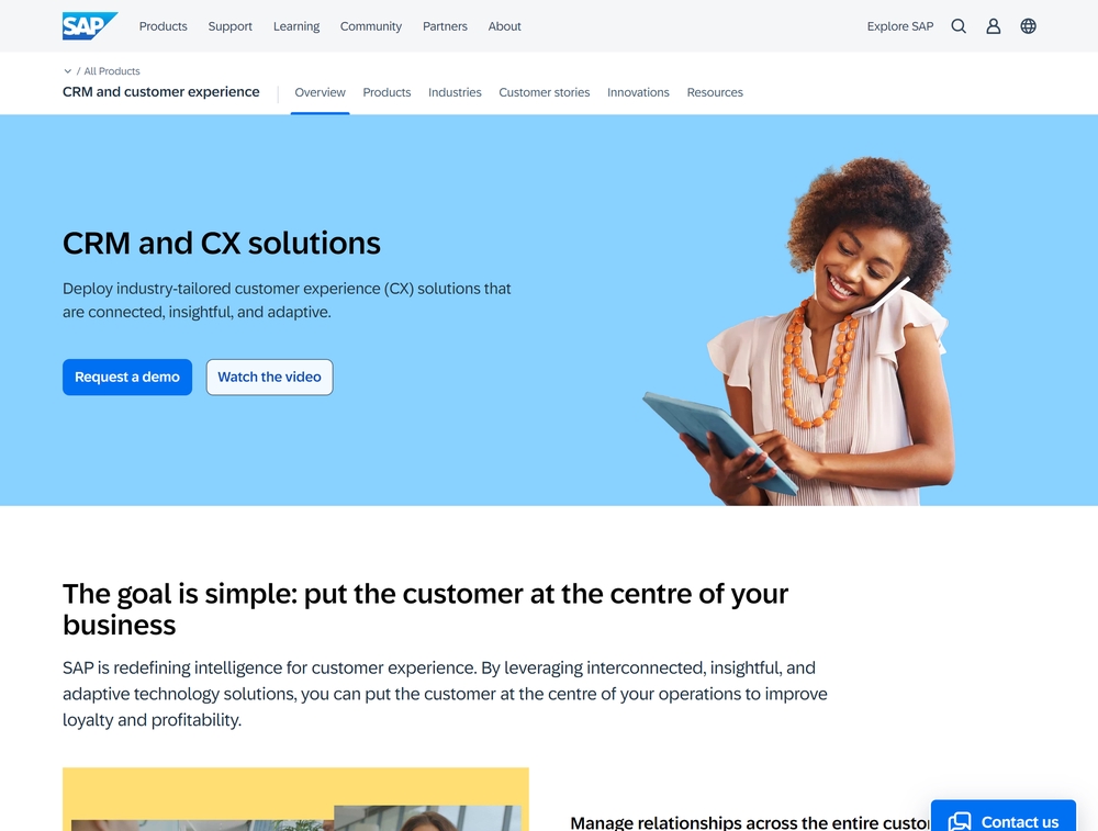 SAP CRM and CX solutions & 28+ CRM Management Tools Sites Like Sap.com ...