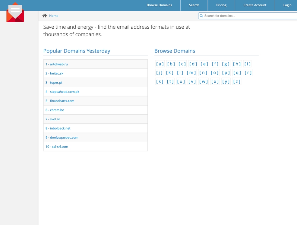 EmailFormat & 13+ Email Address Finders Sites Like Email-format.com