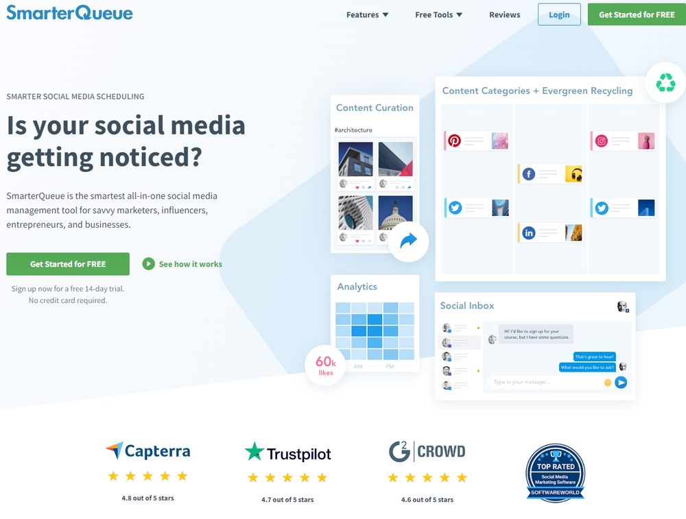 SmarterQueue & 42+ Social Media Tools Sites Like Smarterqueue.com