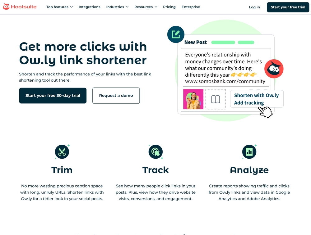 Ow.ly & 12+ Link Managers & URL Shorteners Sites Like Hootsuite.com ...