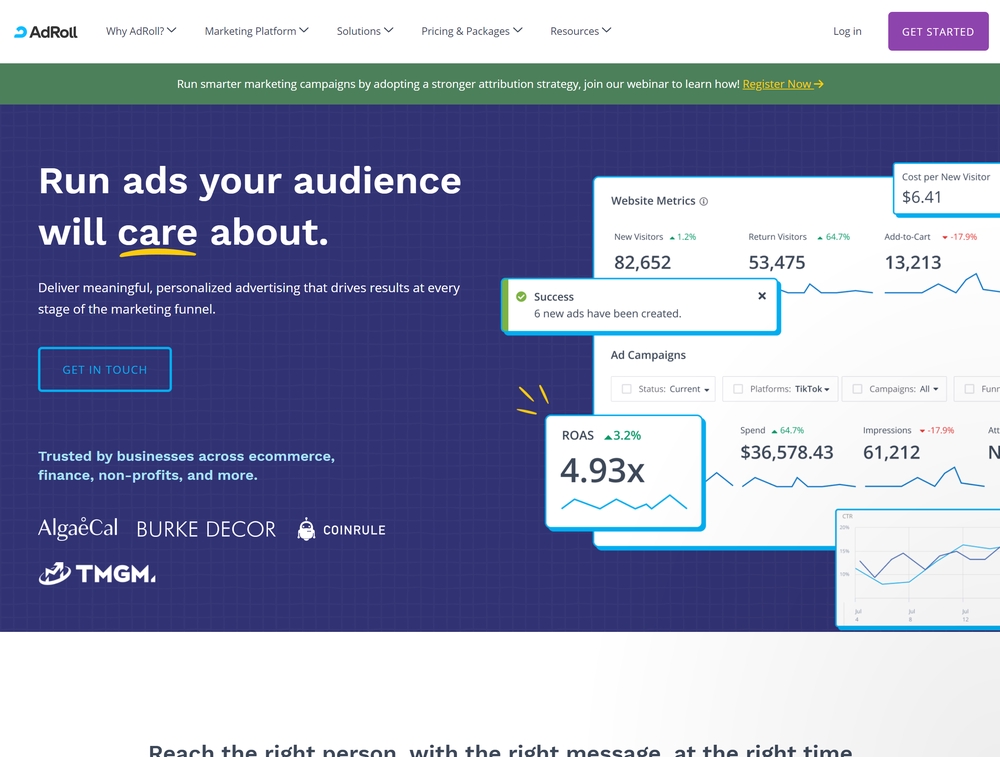 Adroll & 15+ Advertising Ad Networks Sites Like Adroll.com