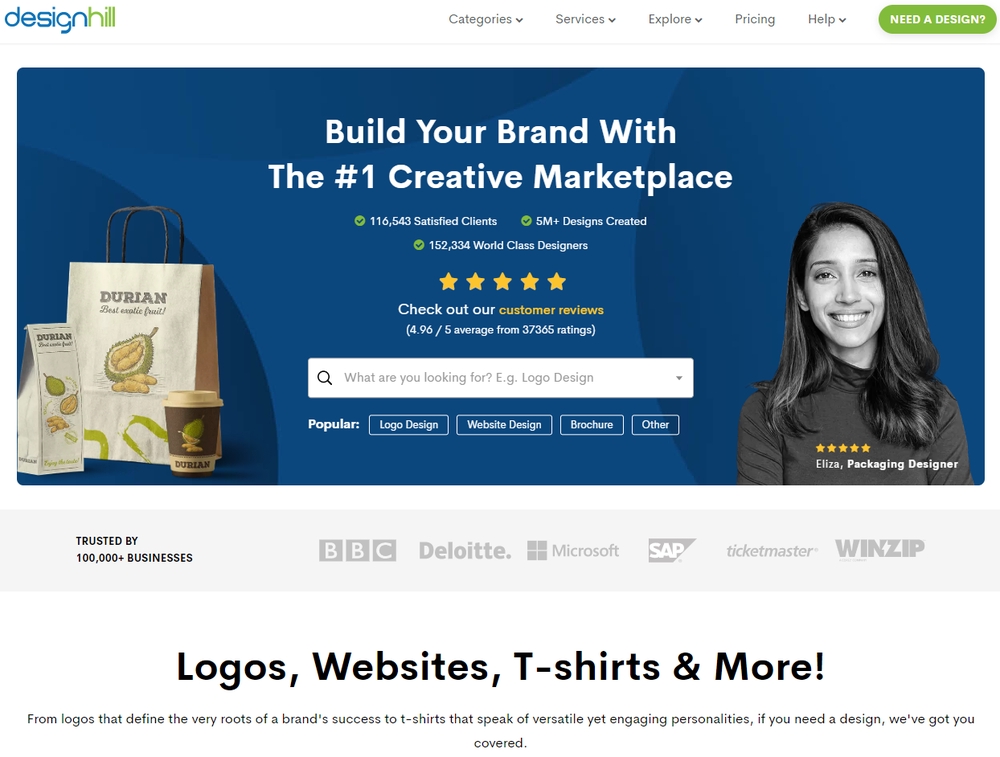 Designhill & 11+ Logo Maker Tools Sites Like Designhill.com