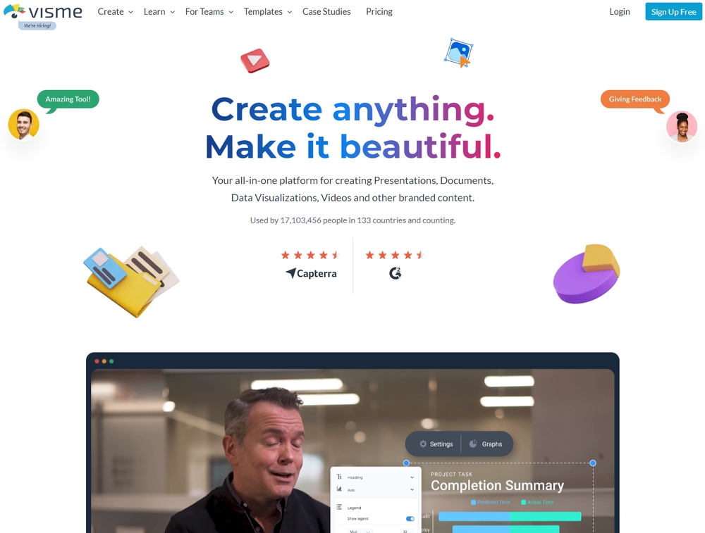 Visme & 21+ Design & Edit Software Sites Like Visme.co