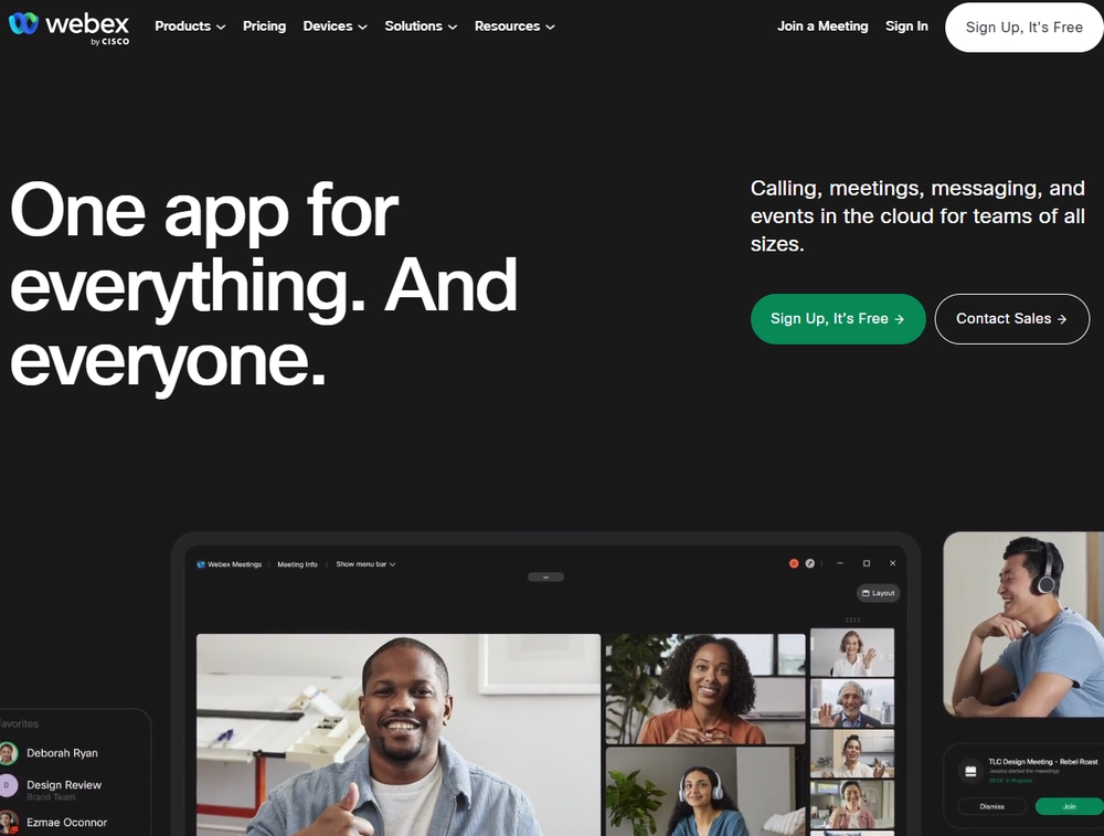 Cisco WebEx & 15+ Video Conferencing Tools Sites Like Webex.com