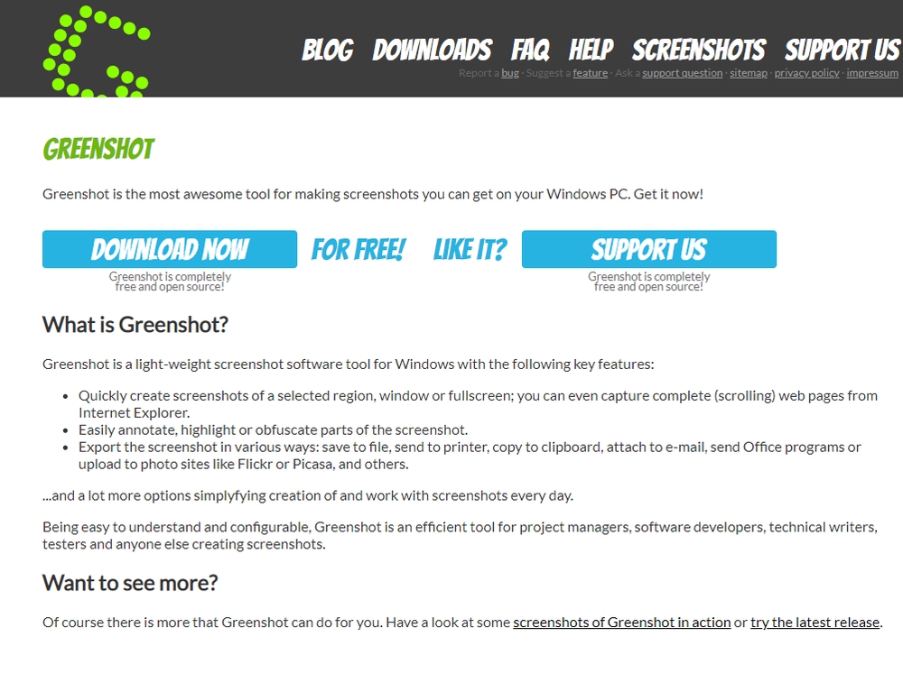 Greenshot & 29+ Screen Recording & Capture Tools Sites Like ...