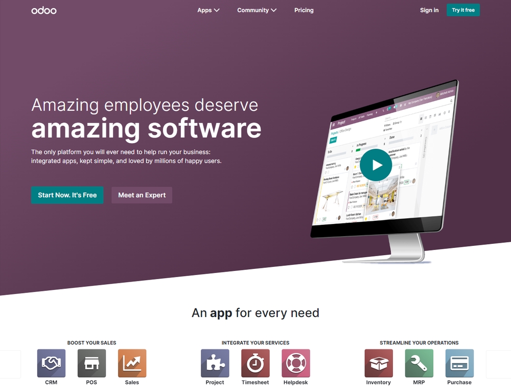Odoo & 28+ CRM Management Tools Sites Like Odoo.com